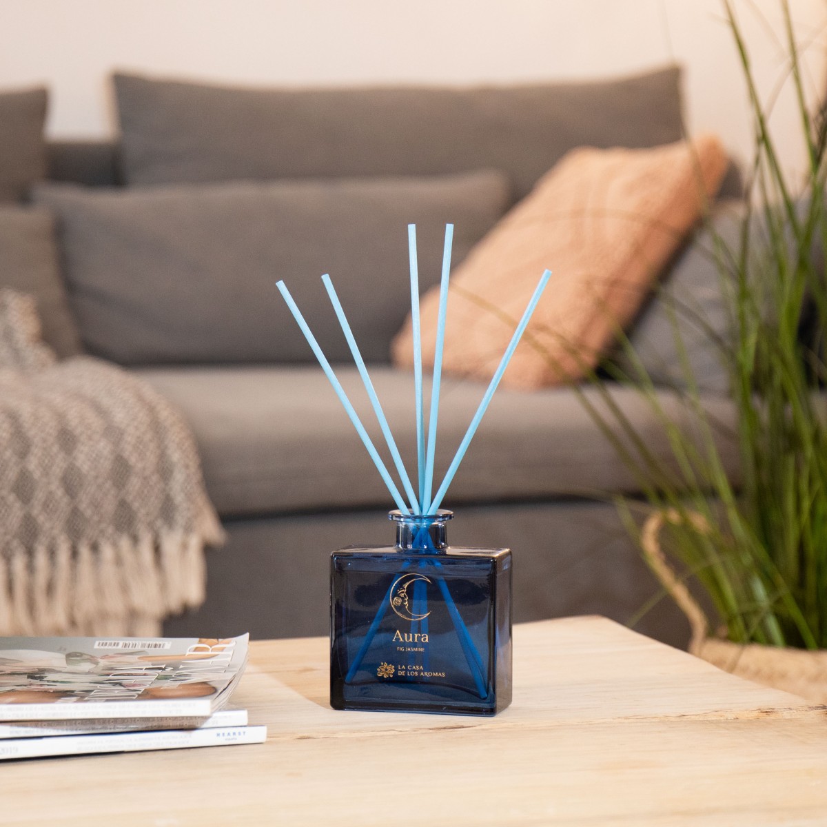 (6) REED DIFFUSER MYSTIC AURA MOON 130ML